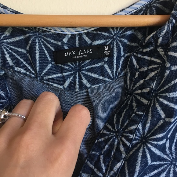 Max Jeans | Dresses | Max Jeans Denim Dress M | Poshmark